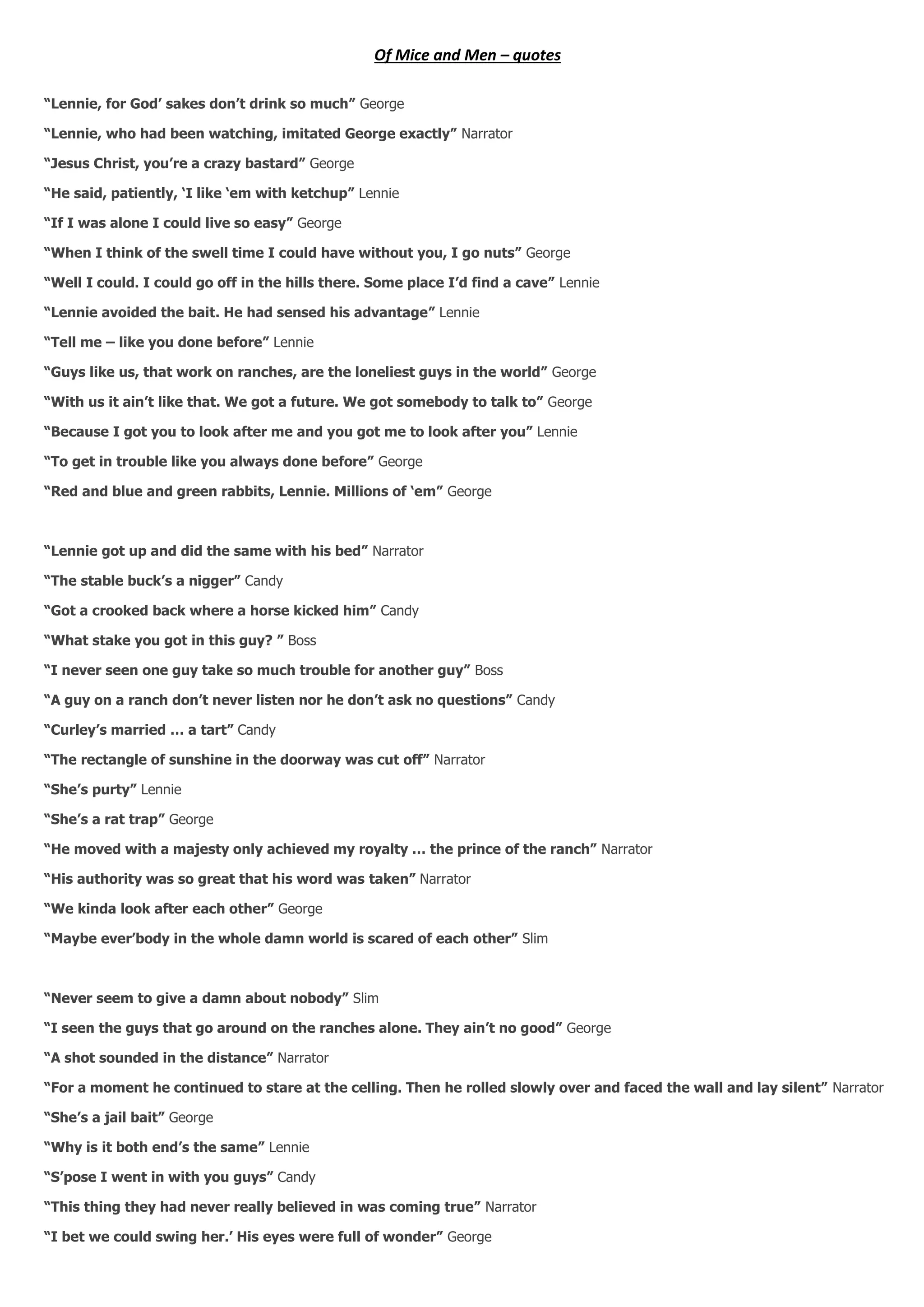 Omam quotes | DOCX