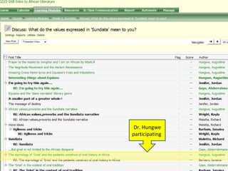 Suny Ulster African Literature Blended course | PPT