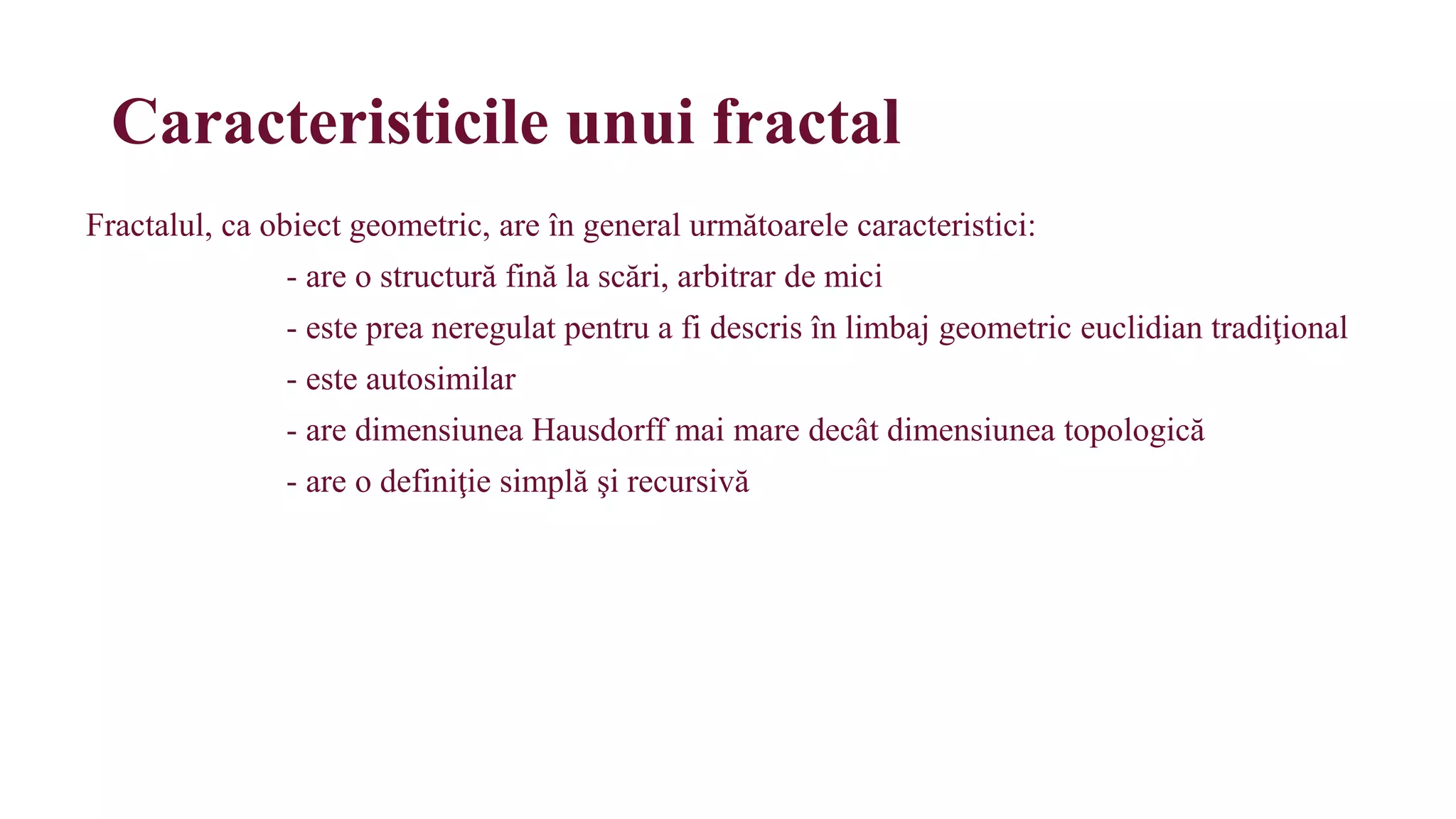 Sunzuiana alexandra-elemente-de-geometrie-fractala | PPTX