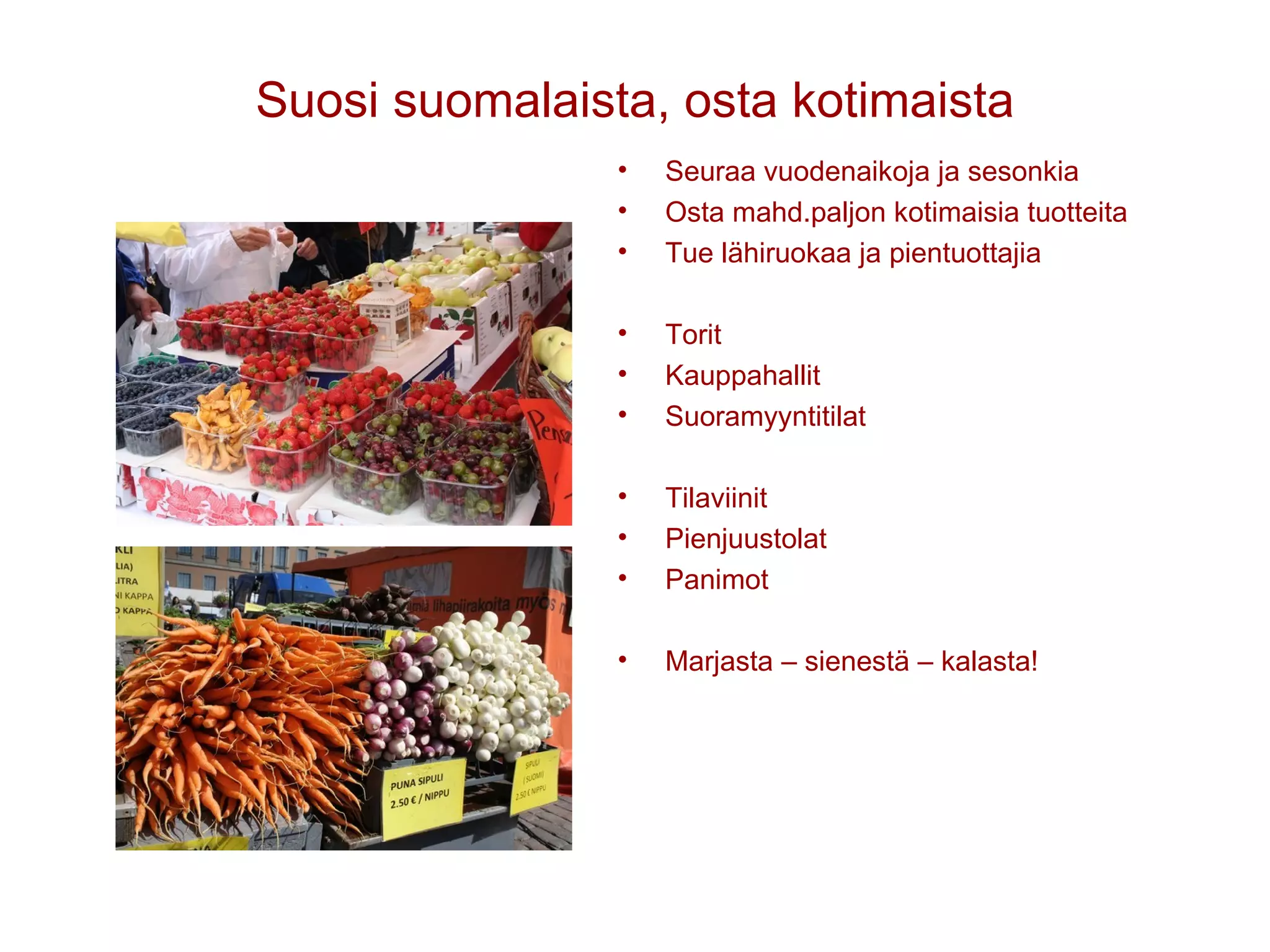 Suomalainen ruokakulttuuri | PPT