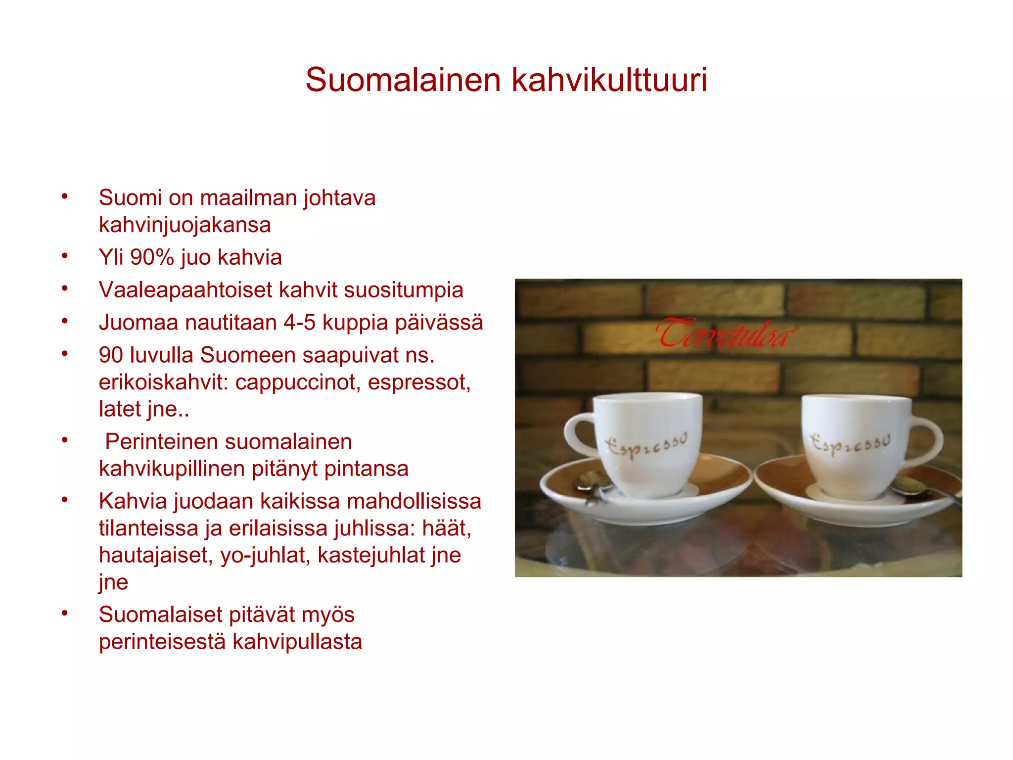 Suomalainen ruokakulttuuri | PPT