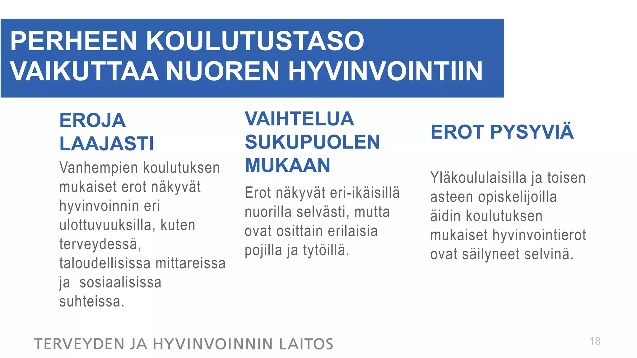 Suomalaisten hyvinvointi 2018 | PPT