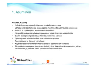 Suomen opiskelijaystävällisin kaupunki | PDF