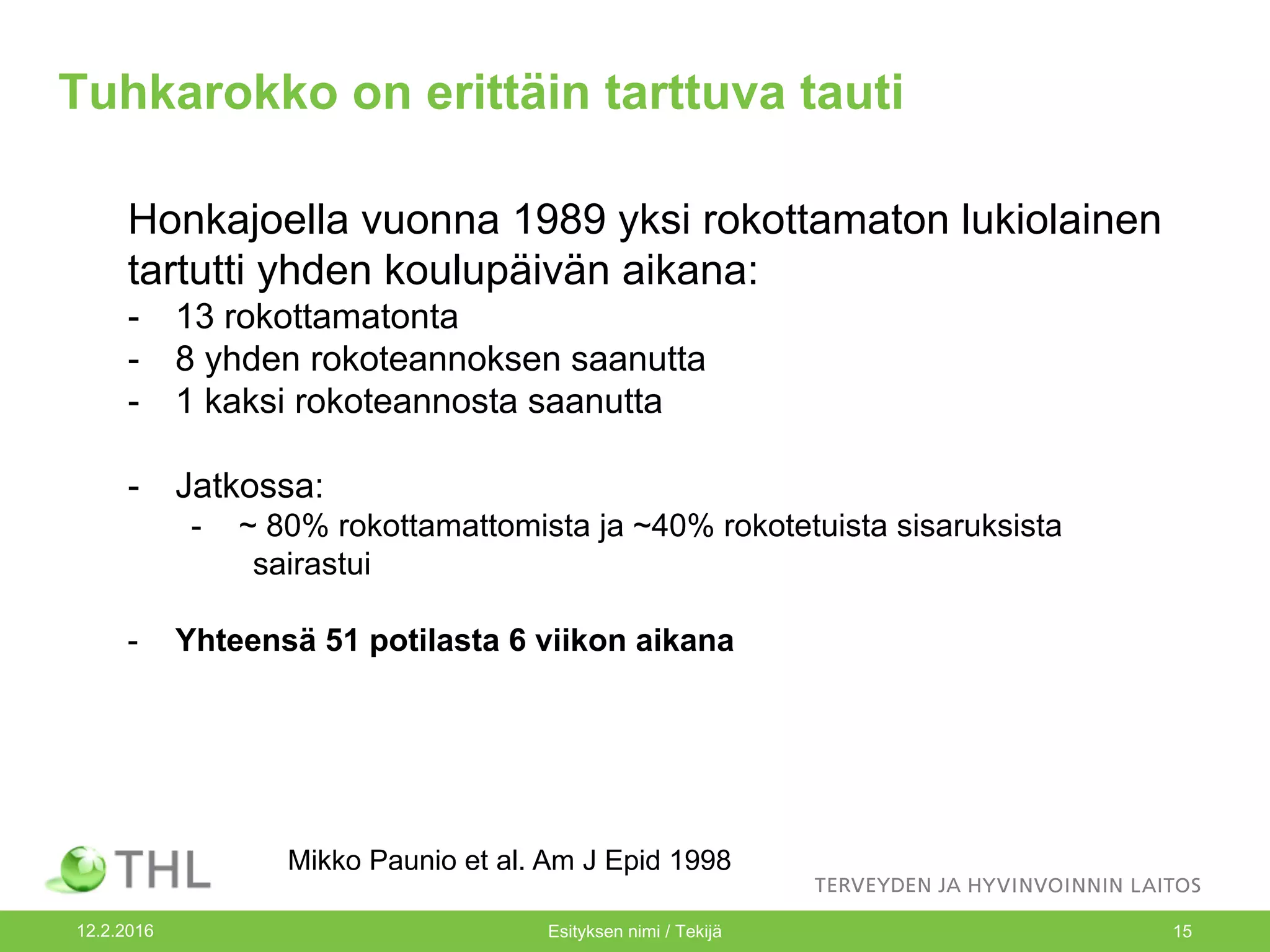 Suomen rokotuskattavuus - miltä lapsiamme suojataan? | PDF