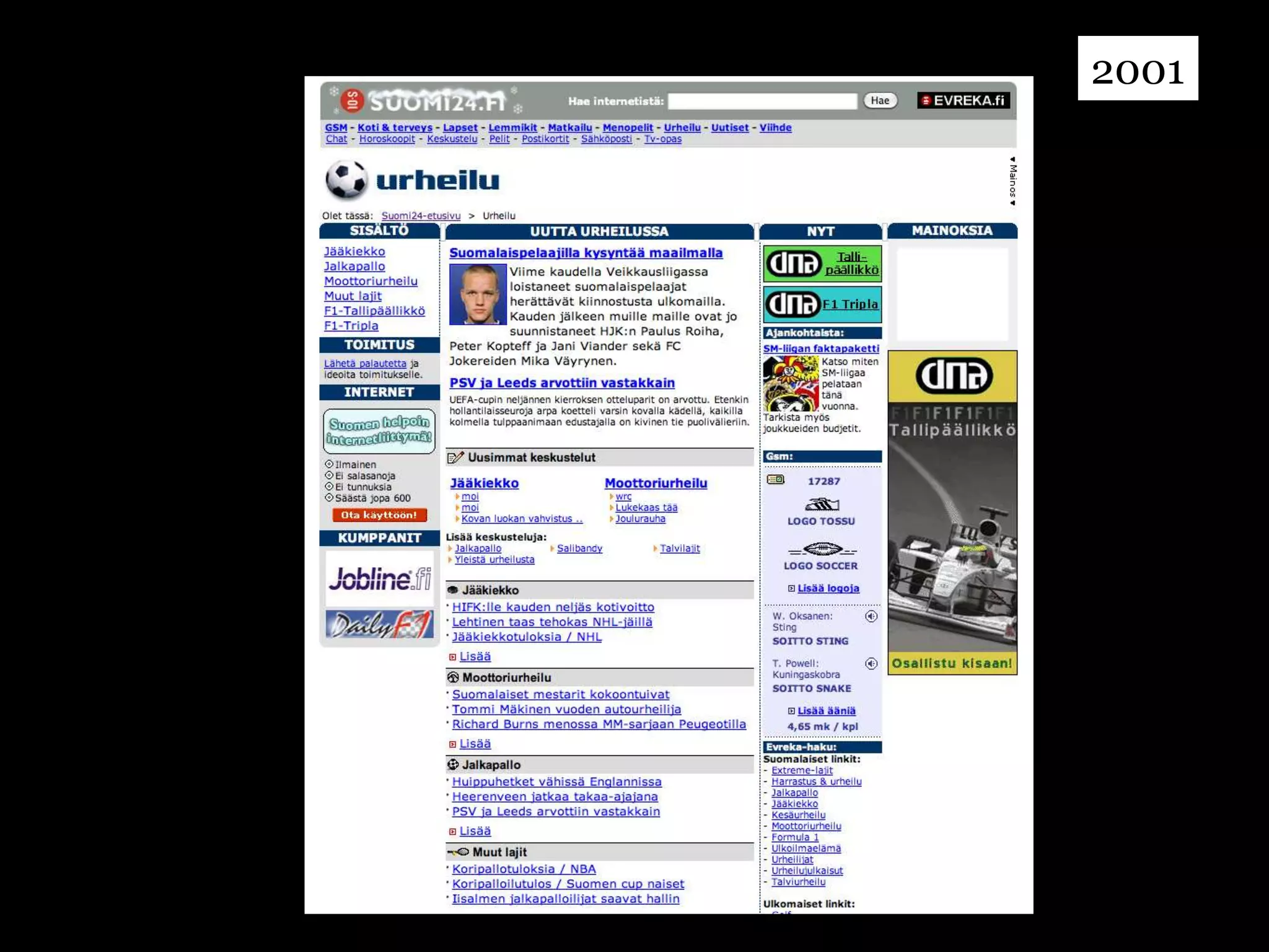 Suomi24 - Screenshots 1998-2010 | PPTX