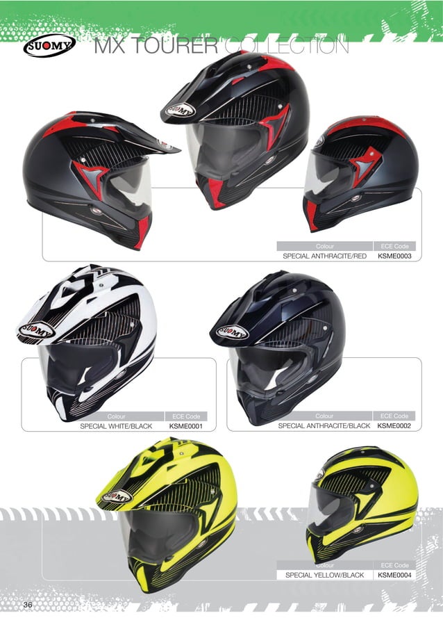 Suomy Motorcycle Helmets 2015 | PDF
