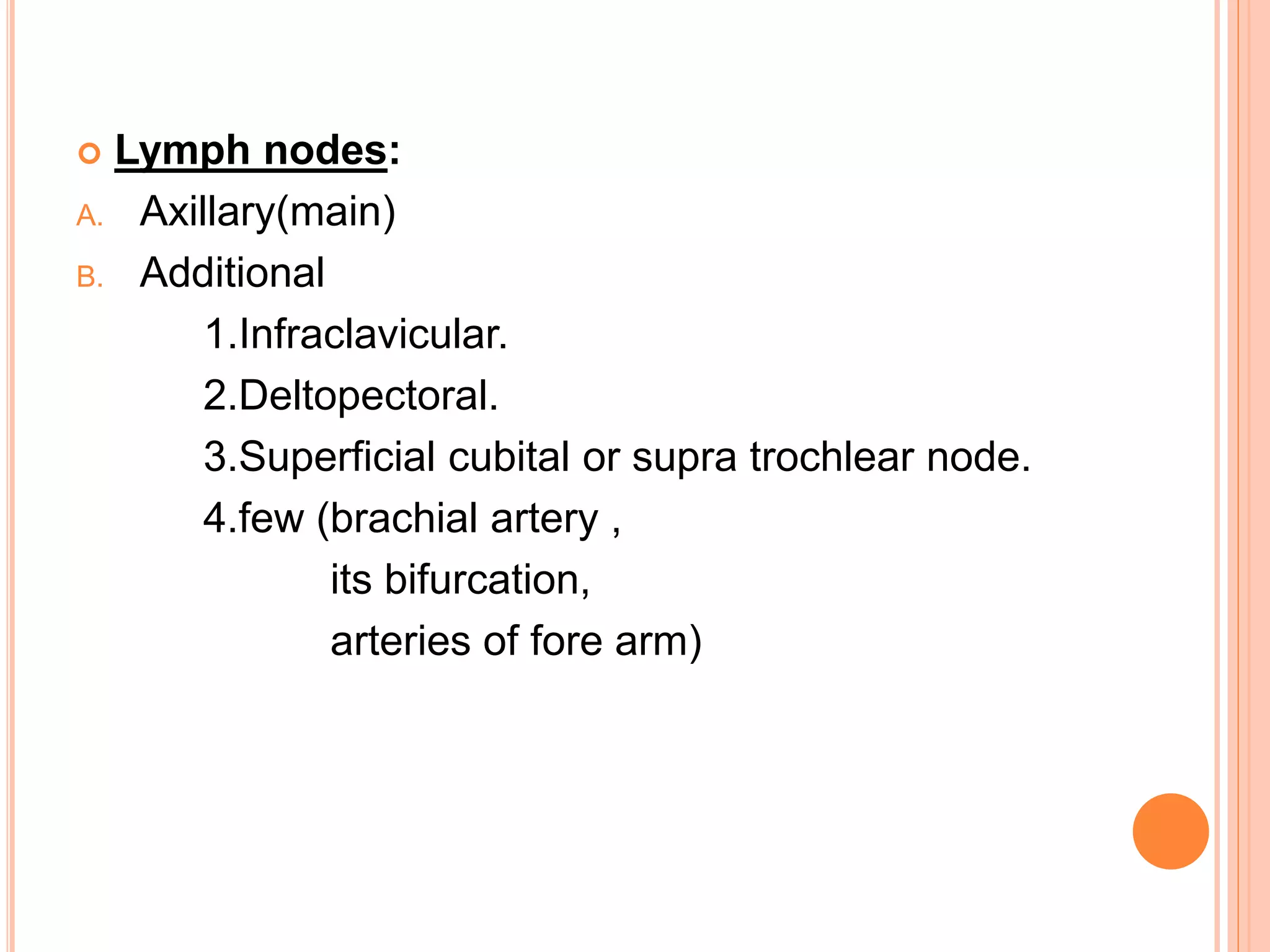 venous & lymphatic drainage of upper limb | PPTX