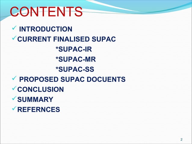 Supac | PPT | Pharmaceutical Industry | Industries