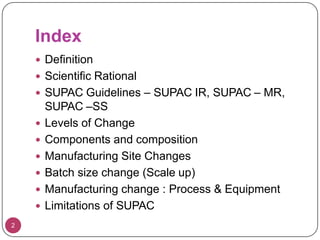 Scale up post approval changes | PPTX