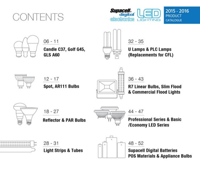 Supacell LED Lighting Brochure