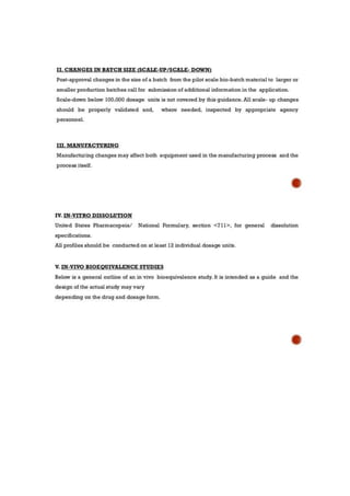 Supac guidelines | DOCX