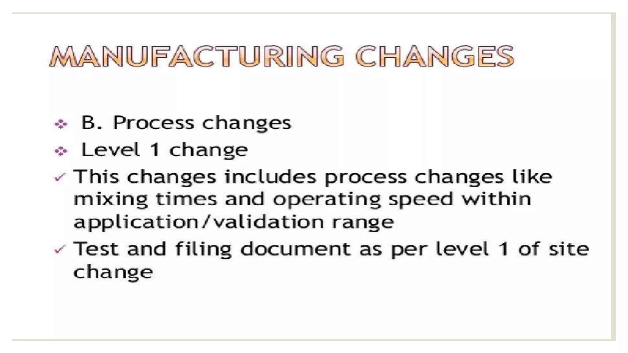 Supac guidelines | PPTX