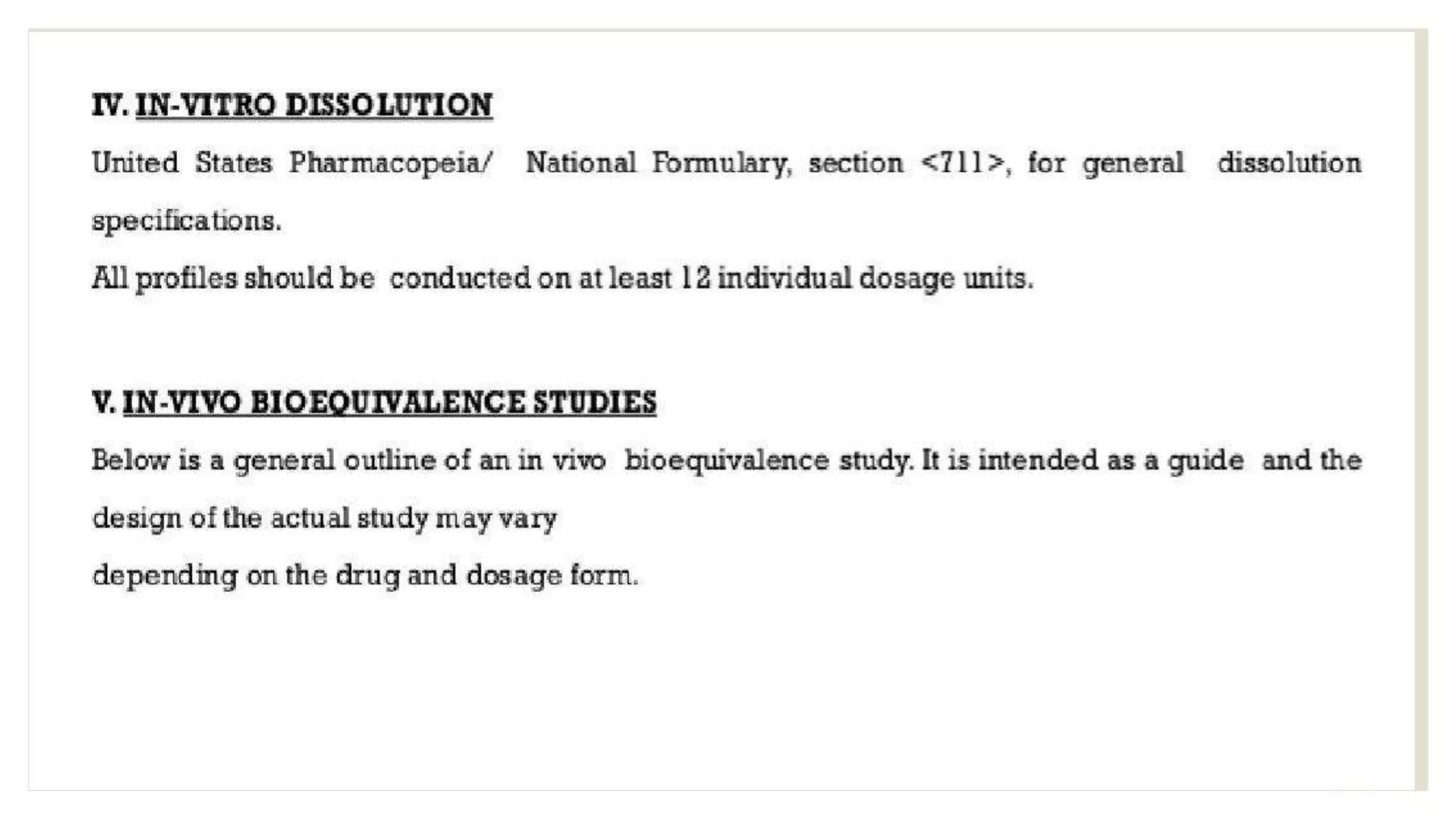Supac guidelines | PPTX