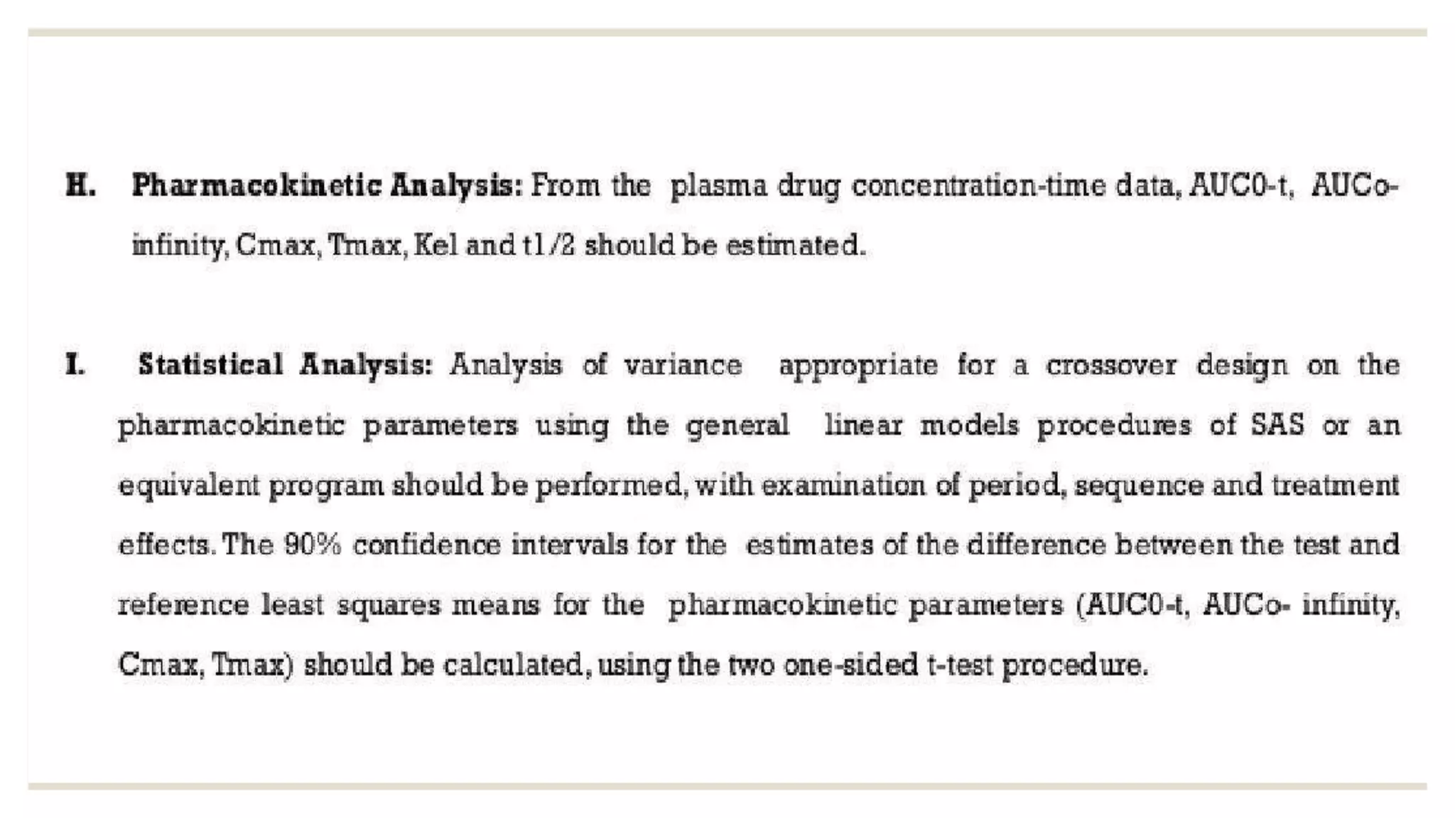 Supac guidelines | PPTX