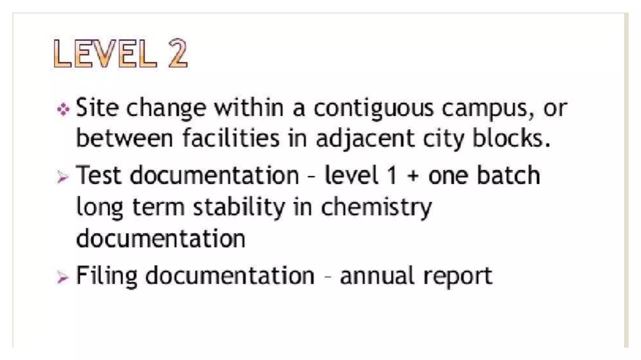 Supac guidelines | PPTX