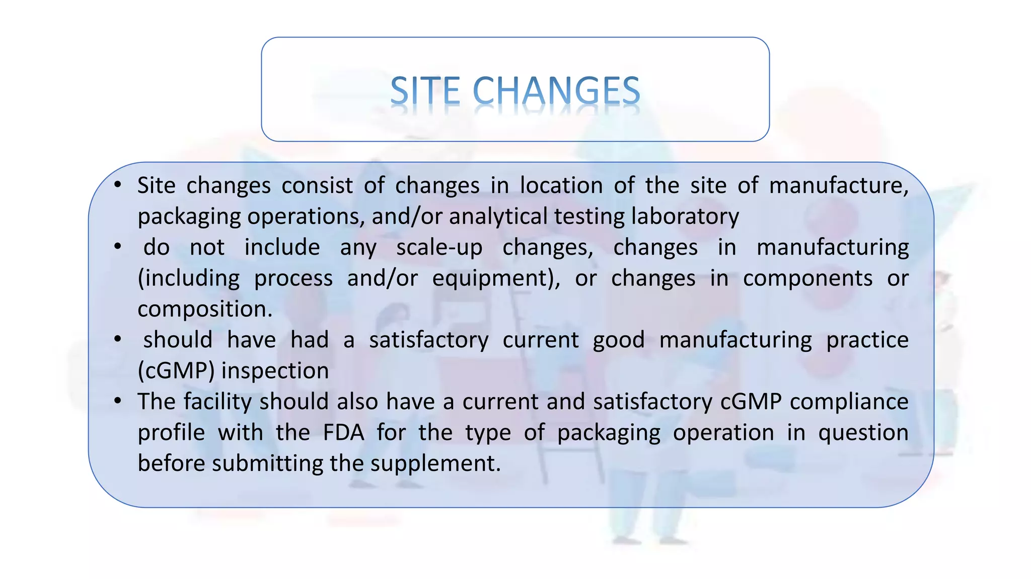 Supac guidelines for mr tablets | PPTX