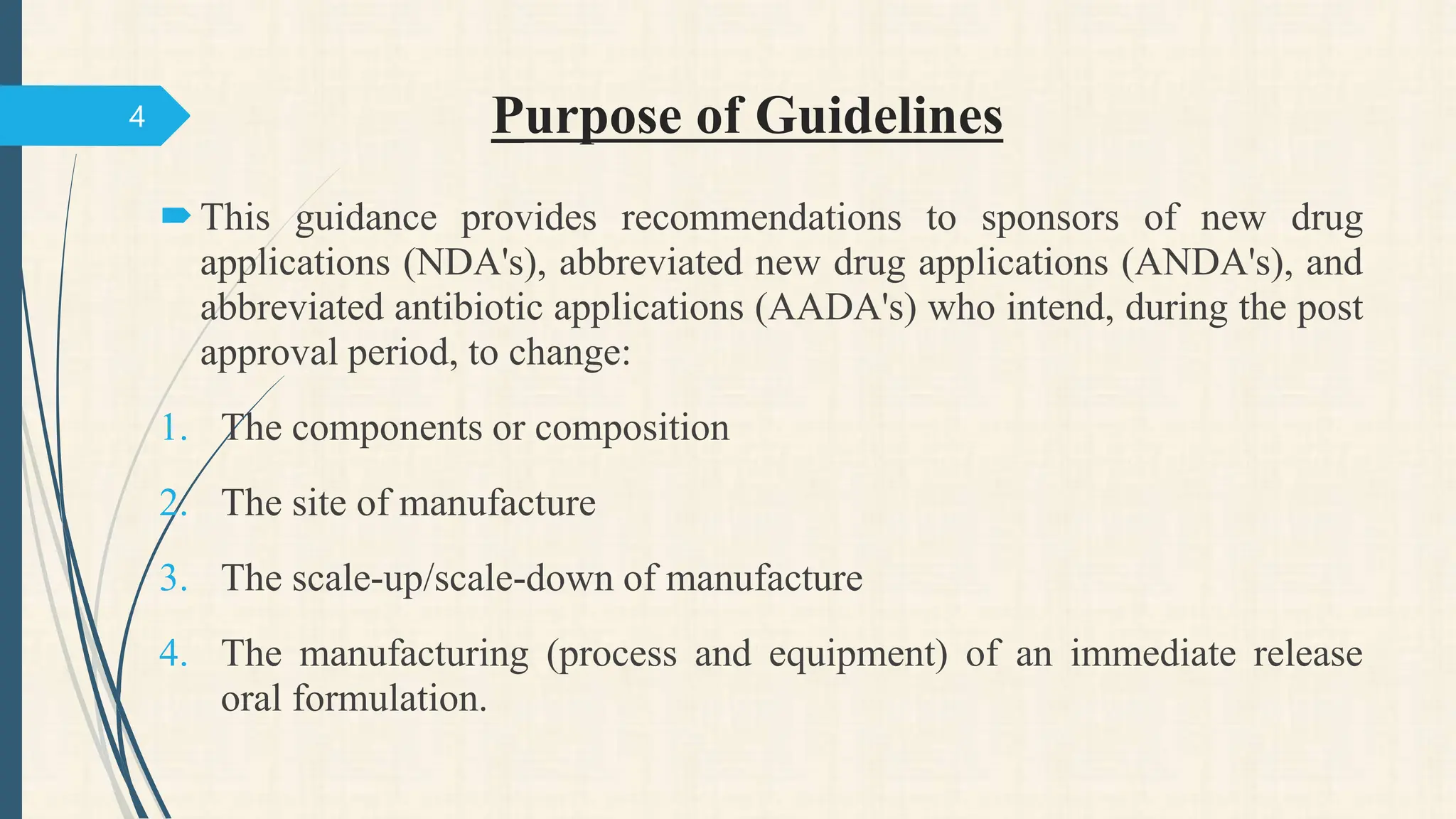 SUPAC(Scale Up and Post Approval changes for RA 1st sempptx | PPTX