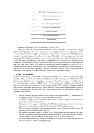 EVALUATION OF LAYOUT DESIGN, OPERATION, & MAINTENANCE OF MULTI SYSTEM AUTOMATED GUIDED VEHICLES ...