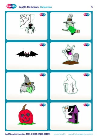 SupEFL flashcards: halloween | PDF