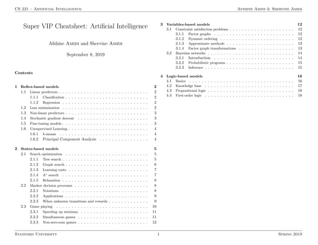 super-cheatsheet-artificial-intelligence.pdf | Free Download