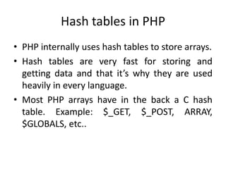 Collision vulnerability for hash data structures in web platforms | PPTX