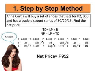 Cash Discount and Trade Discount | PPTX