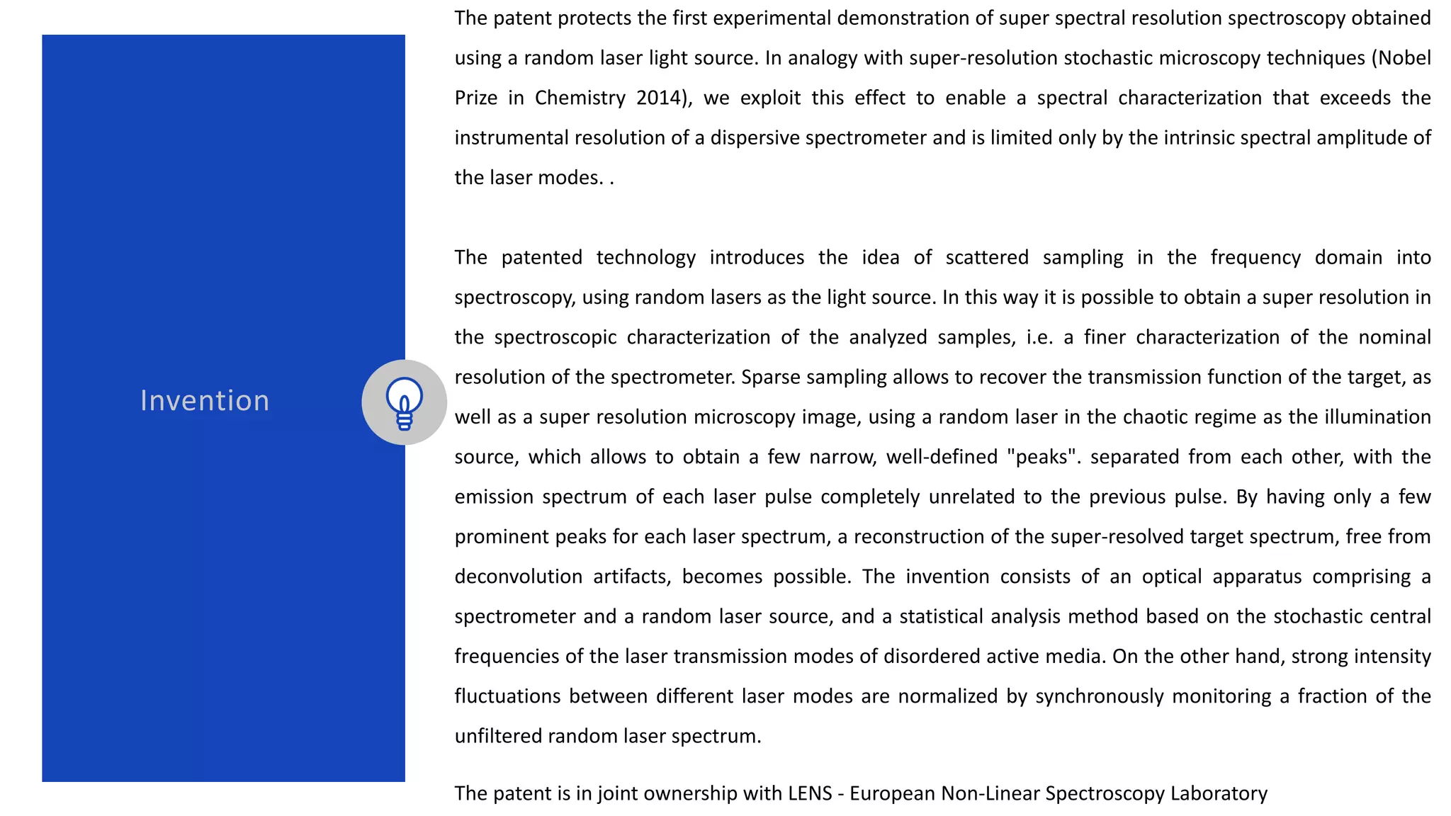 Super resolution spectroscopy | PPT