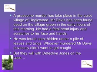 Super Sleuth!! | PPT