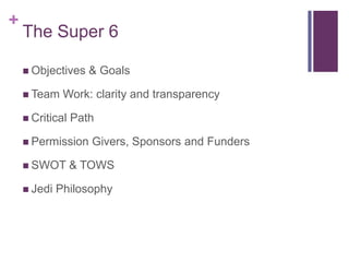 Super 6 - How to make your bright ideas come to life! | PPT | Business ...