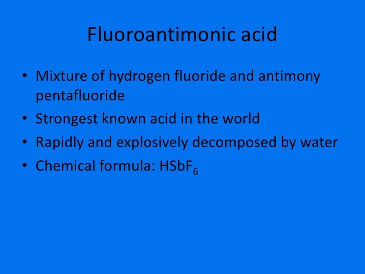 Superacids & superbases (ace)