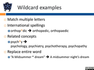 Super advanced search- Nagel | PPTX