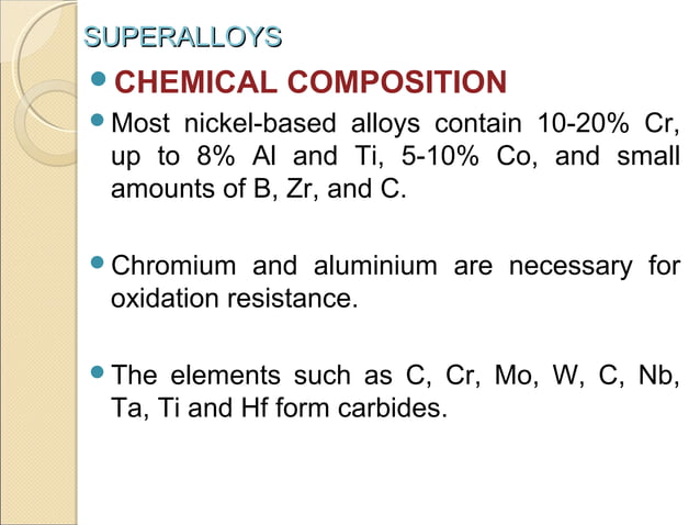 Superalloys | PPT