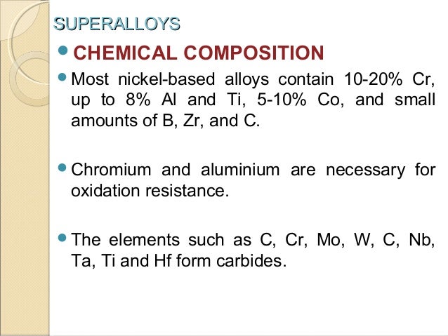 Superalloys