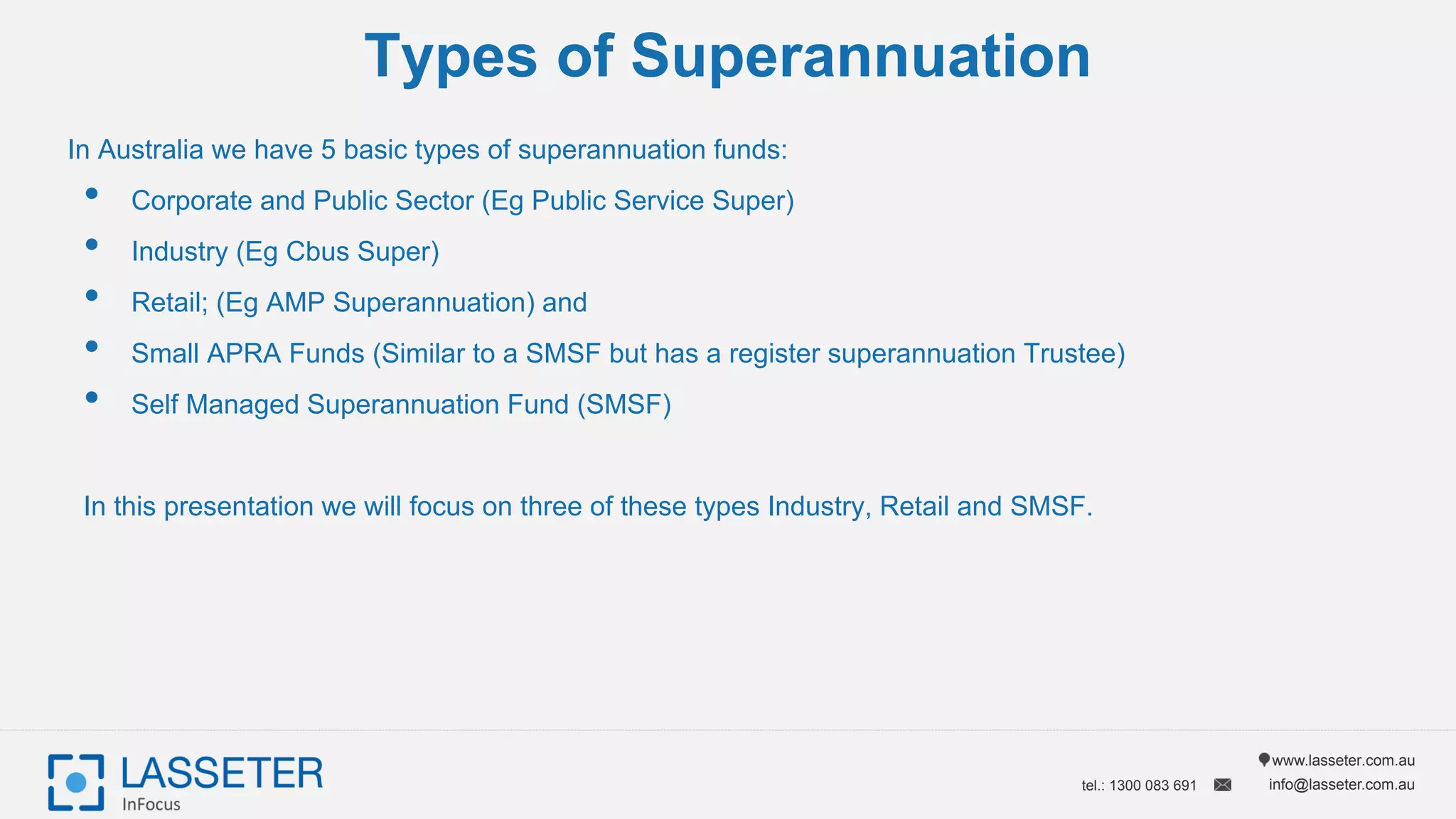 1. Superannuation - Introduction | PPT