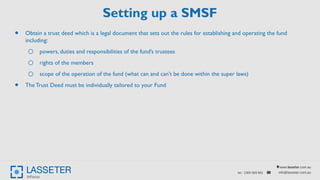 Setting up a SMSF | PPT