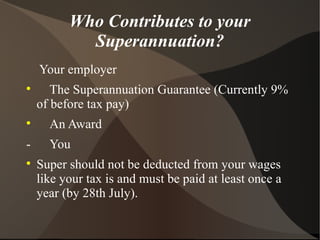 Superannuation funds | PPT