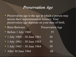 Superannuation funds | PPT