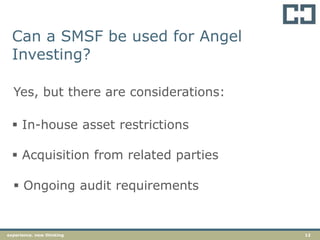 Superannuation Update and SMSFs | PPT