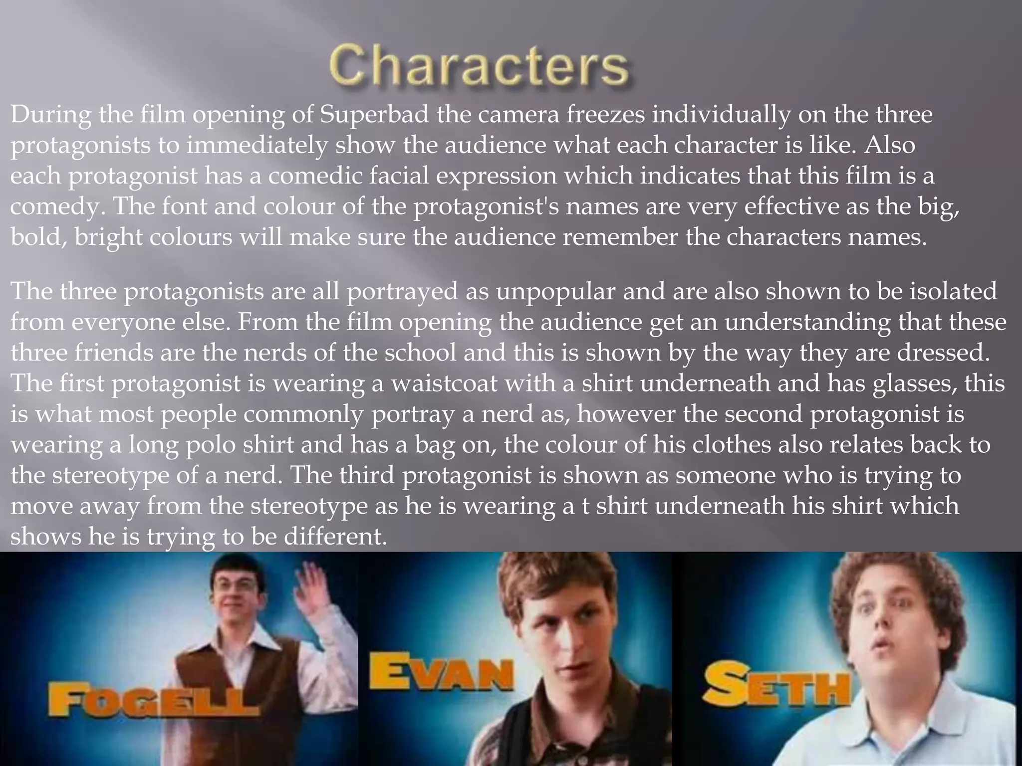 Superbad Film Analysis | PPTX