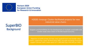 Super bio and biobase4sme projects | PPT