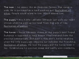 Rhetorical analysis of Super Bowl Budweiser commercial 2015 | PDF