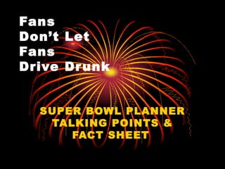Super bowl safety | PPT
