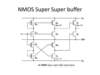 SUPER BUFFERS, BI-CMOS AND STEERING LOGIC.pptx