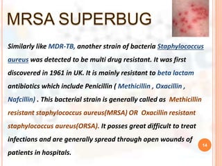 Antibiotic Resistance | PPTX