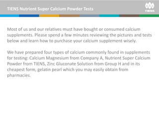 Super Calciu | PPTX