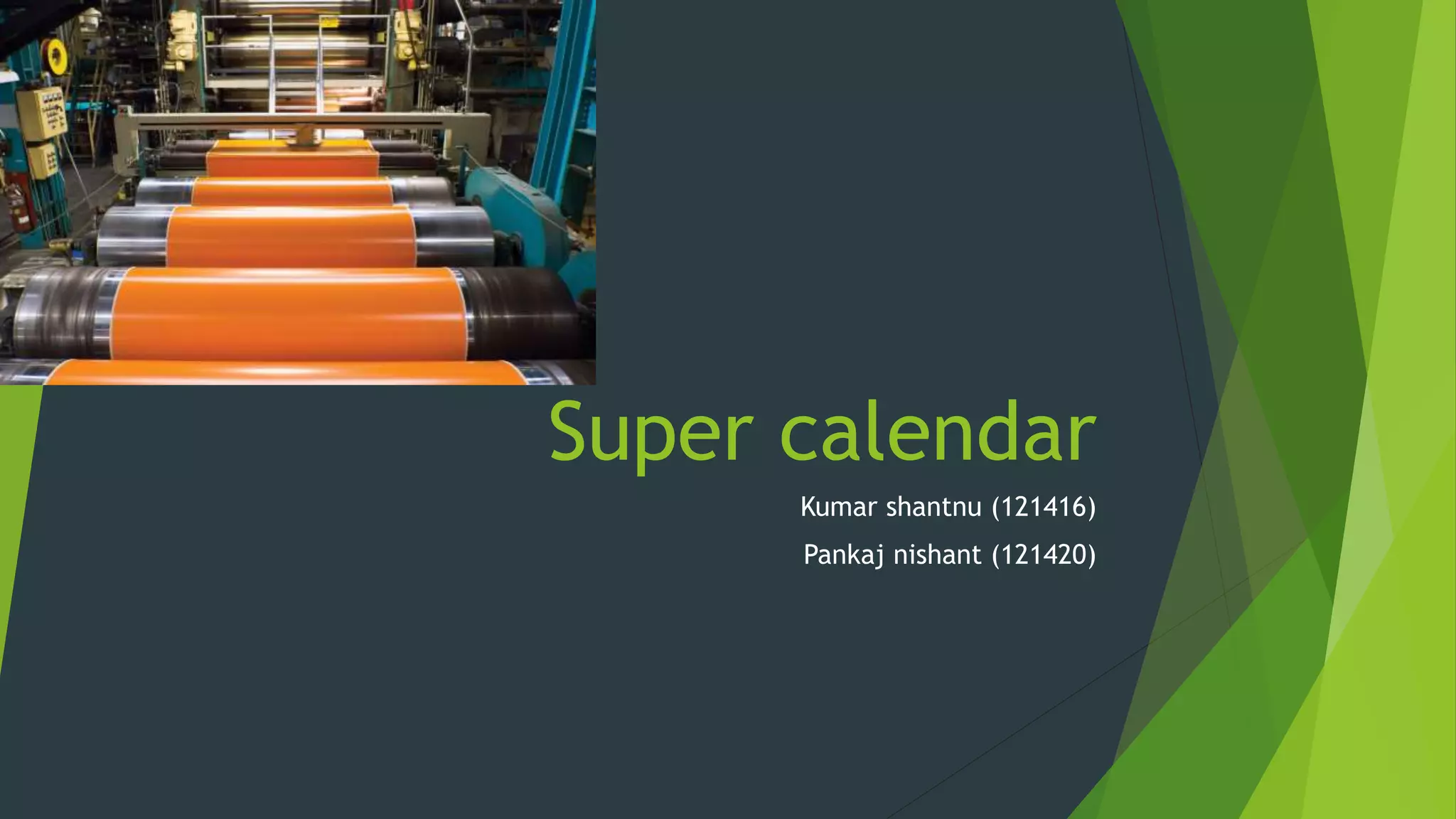 Super calendar | PPTX