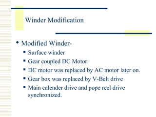 Supercalender Performance Improvement for coating machine | PPT