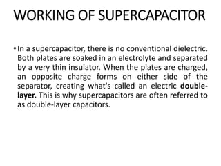 Supercapacitor | PPTX