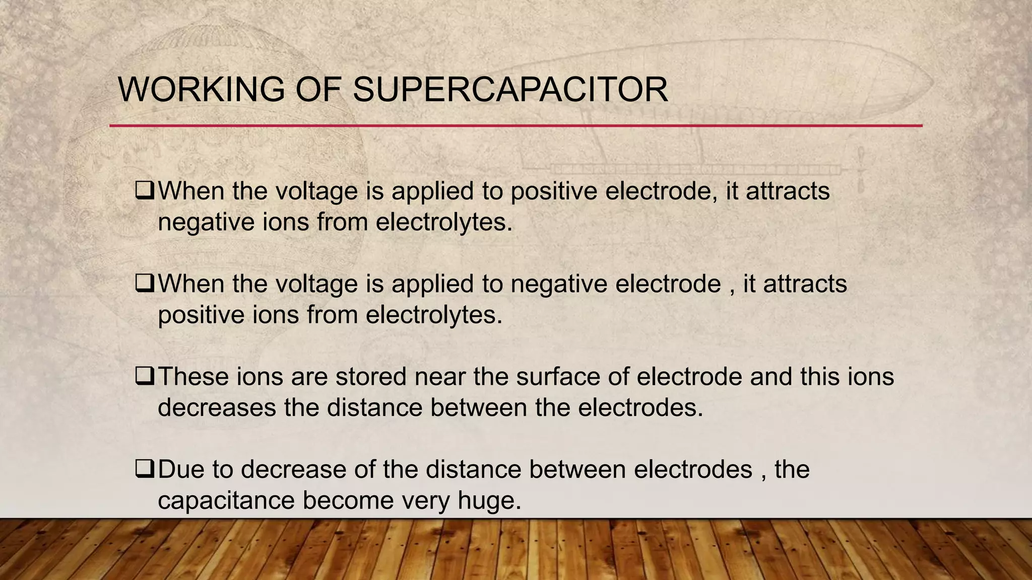 Supercapacitor | PPTX