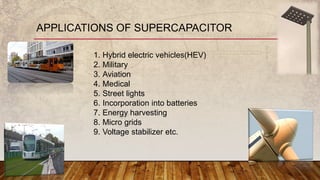 Supercapacitor | PPTX | Chemistry | Science